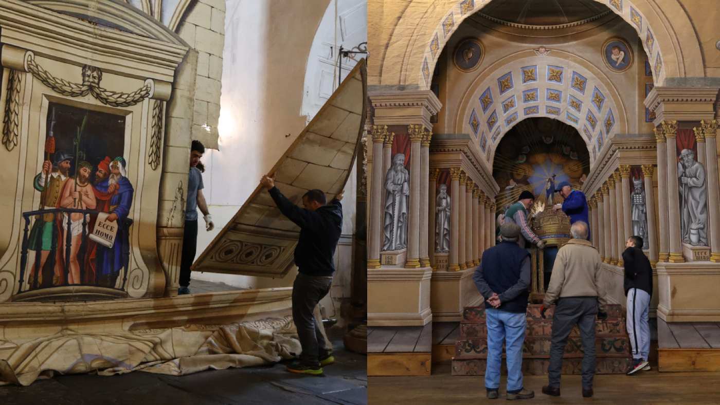 REPORTAJE| El arte que despierta en Semana Santa: Villacé y Villoria ...